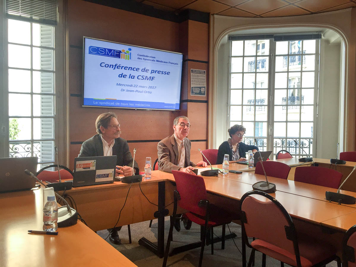 La CSMF donne ses priorités pour la santé aux candidats à la ...