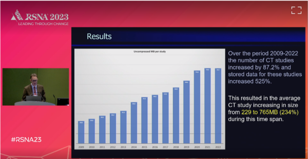 Le nombre croissant d'images lors des examens augmente la charge de travail des radiologues ...