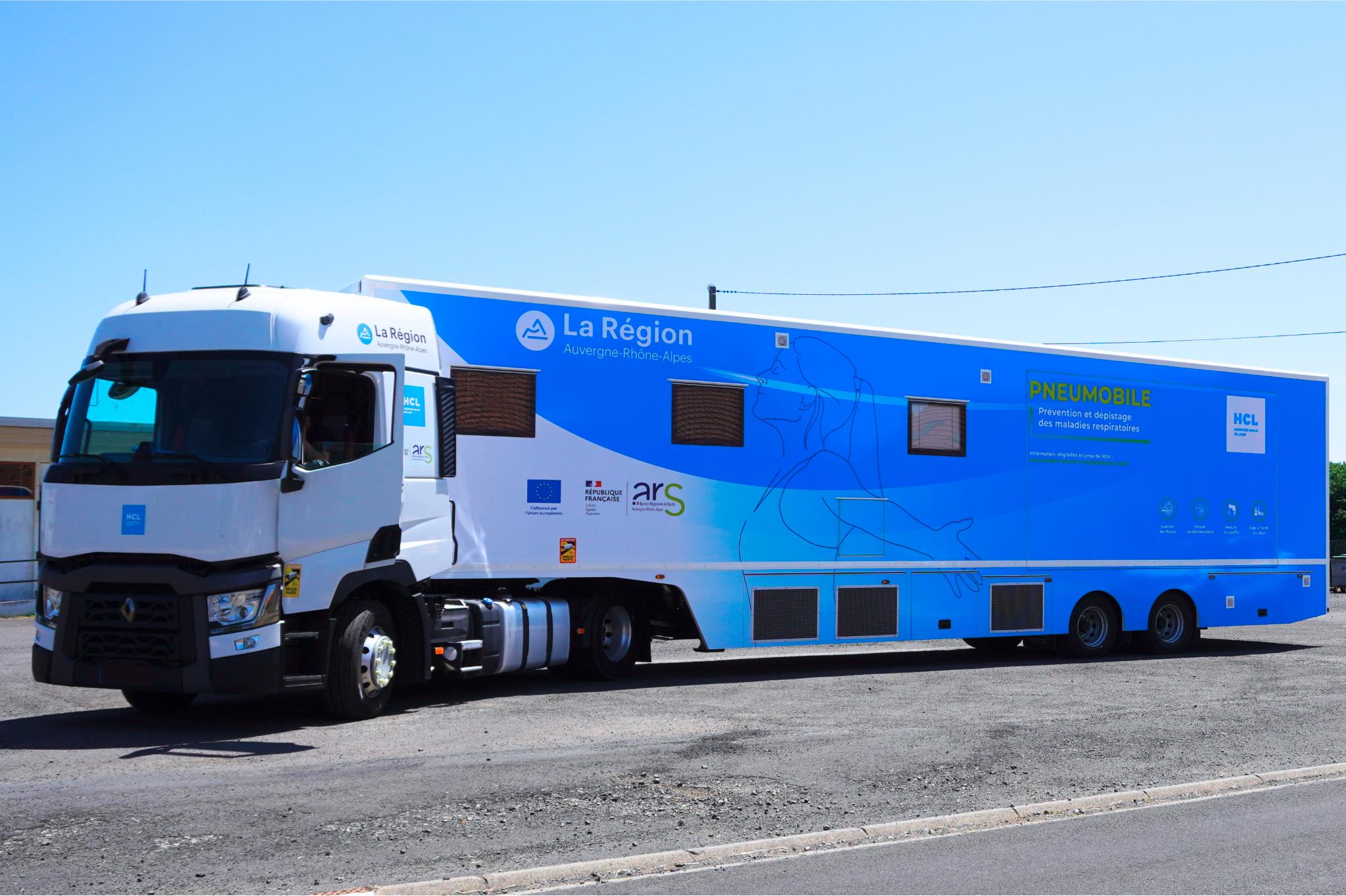 Le Pneumobile apporte le dépistage aux populations isolées d'Auvergne-Rhône-Alpes - Tech Imago